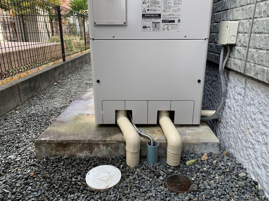 「DH-46G2AUB」電気温水器からの水漏れ故障でエコキュートに取替 | 株式会社Eテックス