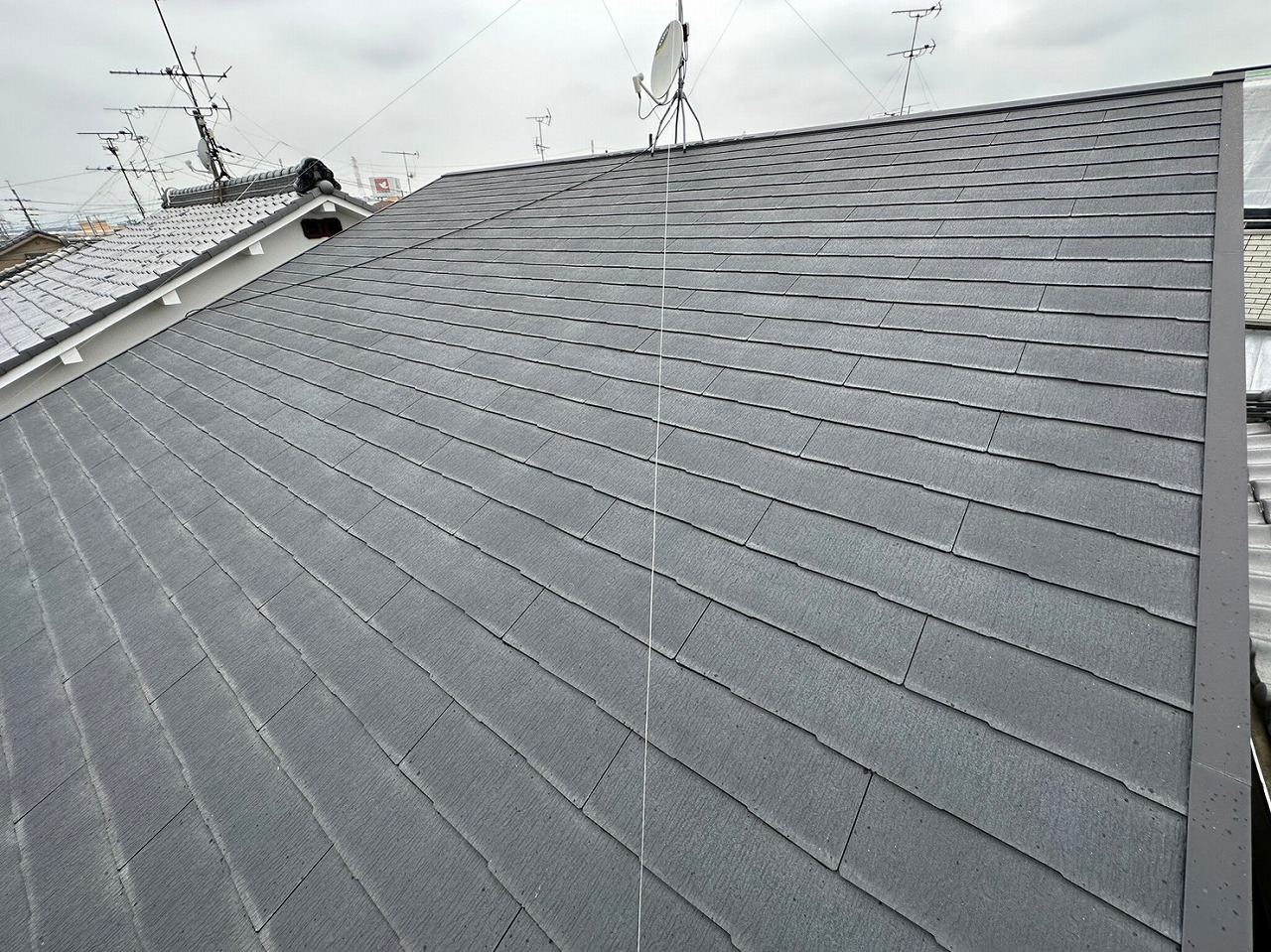 シャープ太陽光発電設置工事「NU-228AP×24枚」5.47kWシステム 城陽市O様 | 株式会社Eテックス