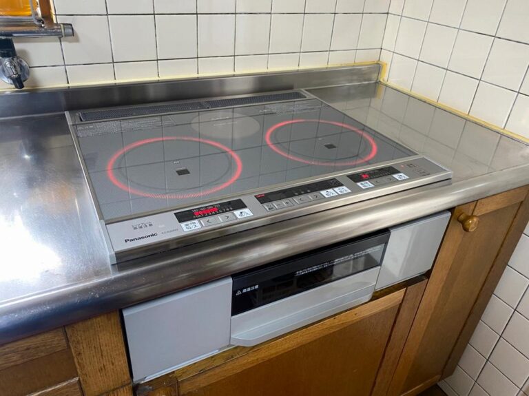 IHクッキングヒーターの電源を入れるとブレーカーが落ちる。修理不可で取替工事 I様邸 | 株式会社Eテックス